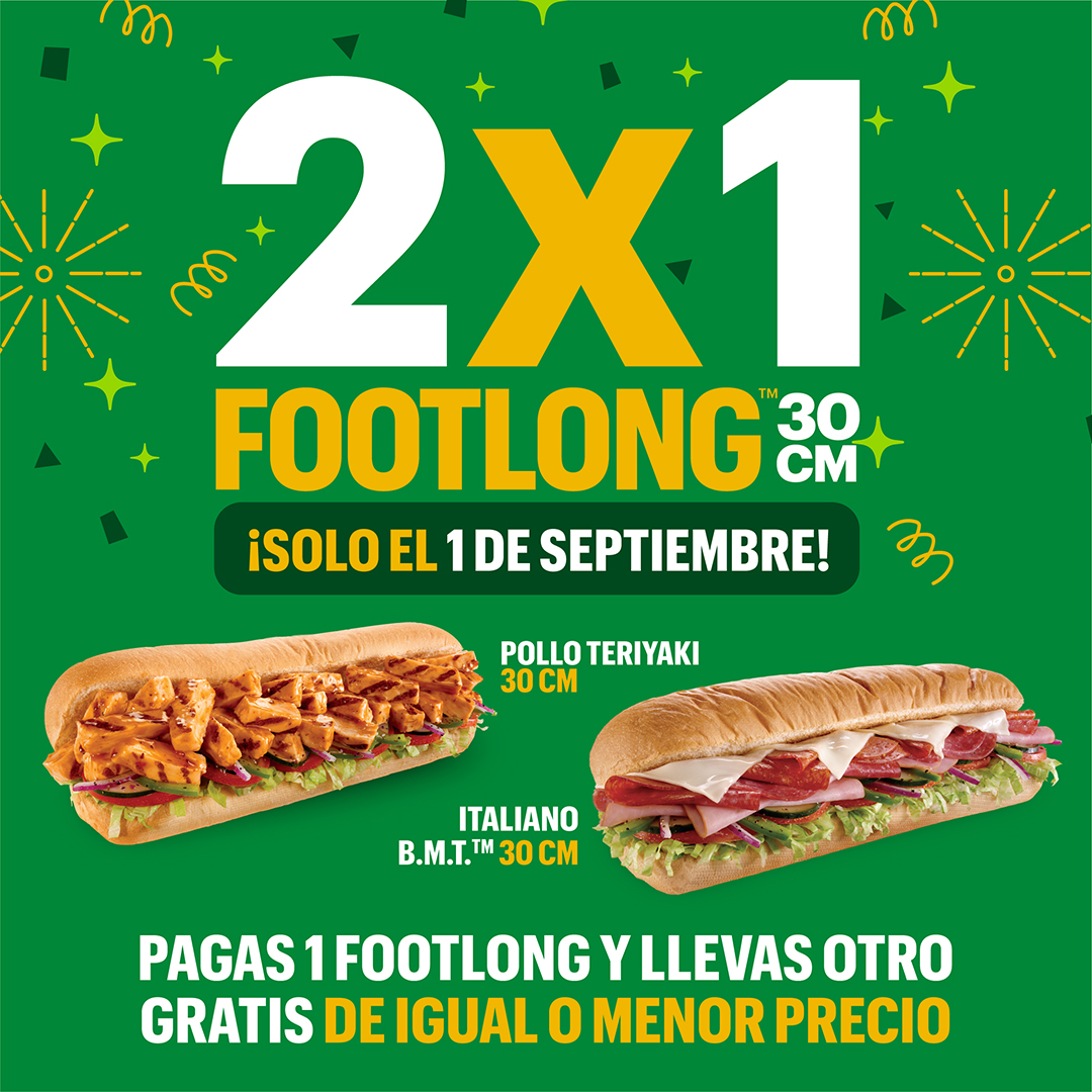 | Promociones | Subway Panamá | Promociones | Subway Panamá