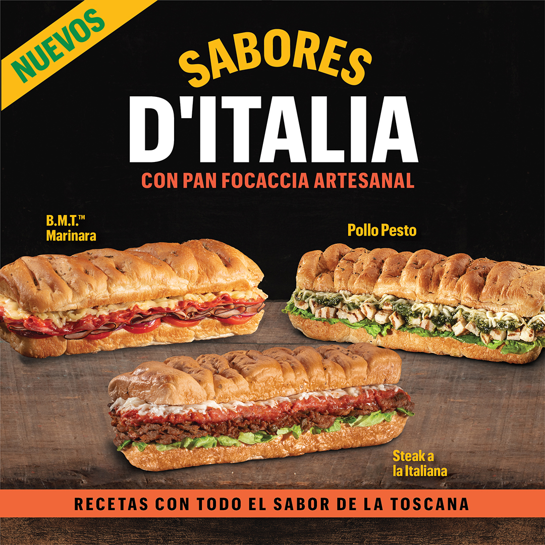 Sabores de Italia | Promociones | Subway Panamá