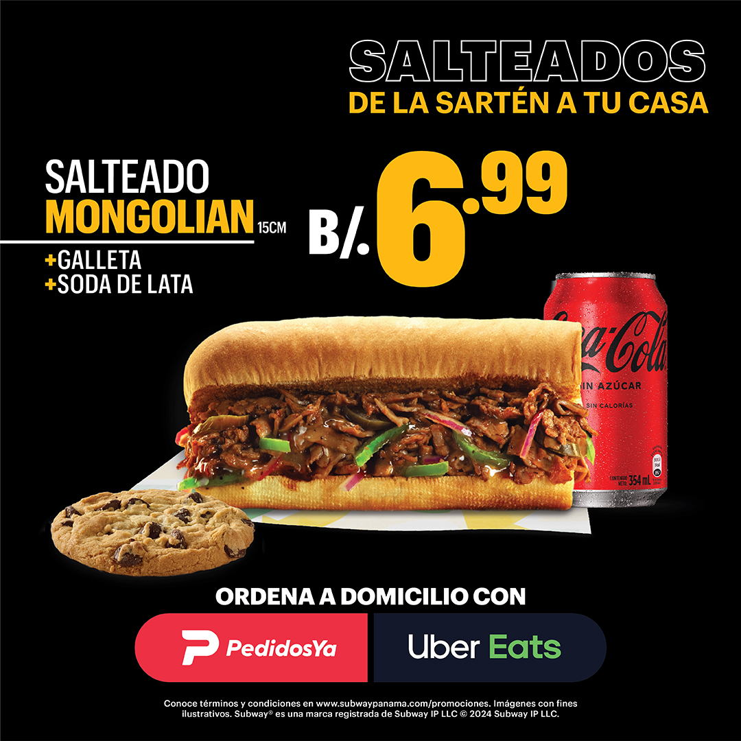Combo del día | Promociones | Subway Panamá